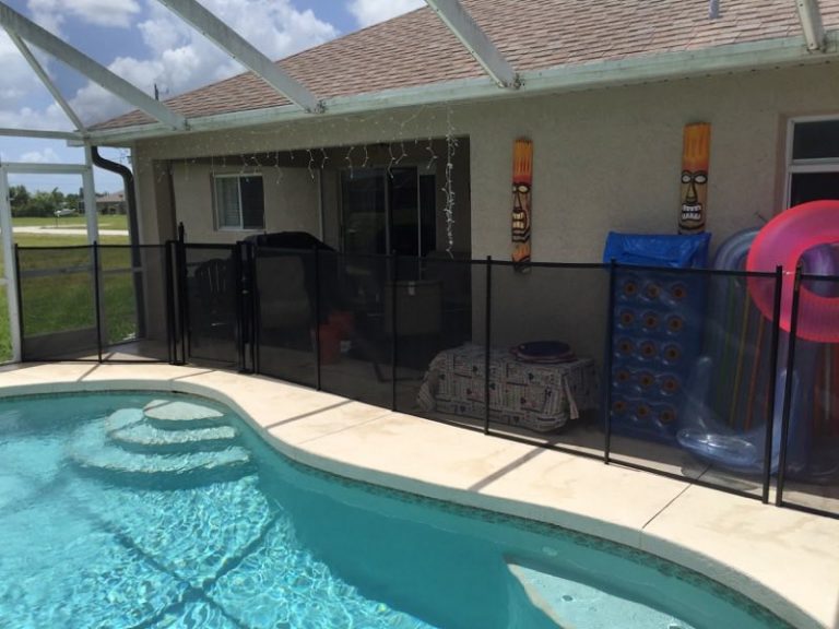 Pool Fence Gate - Baby Barrier® Pool Fence of Volusia